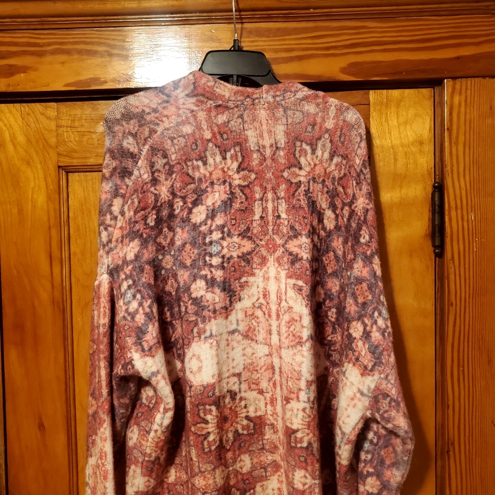 Anthropologie Akeni + Kin Laurel Canyon Cardigan Large - Gem